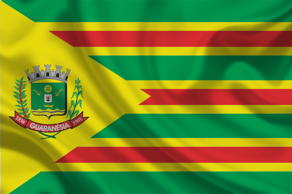 Bandeira da cidade de Guaranésia - MG - Ecco Bandeiras